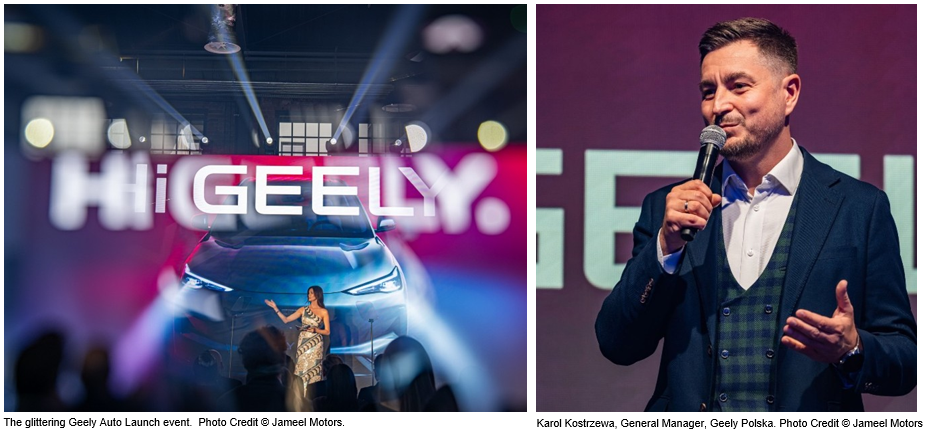 Geely Auto makes a strong first impression in Poland | Jameel Motors®